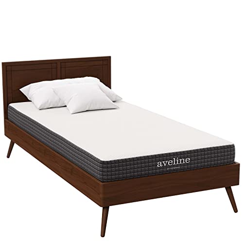 Modway Aveline Bed Mattress Conventional, Twin, White