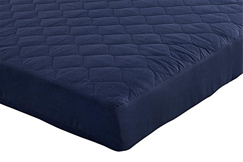 DHP Dana 6 Inch Quilted Twin Mattress with Removable Cover and Thermobonded Polyester Fill, Blue