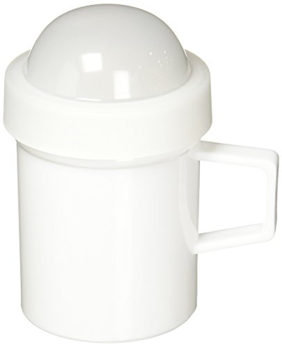 Norpro Multipurpose Sugar Flour Powdered Sugar Shaker Dust Sifter 4.25" Tall New,White