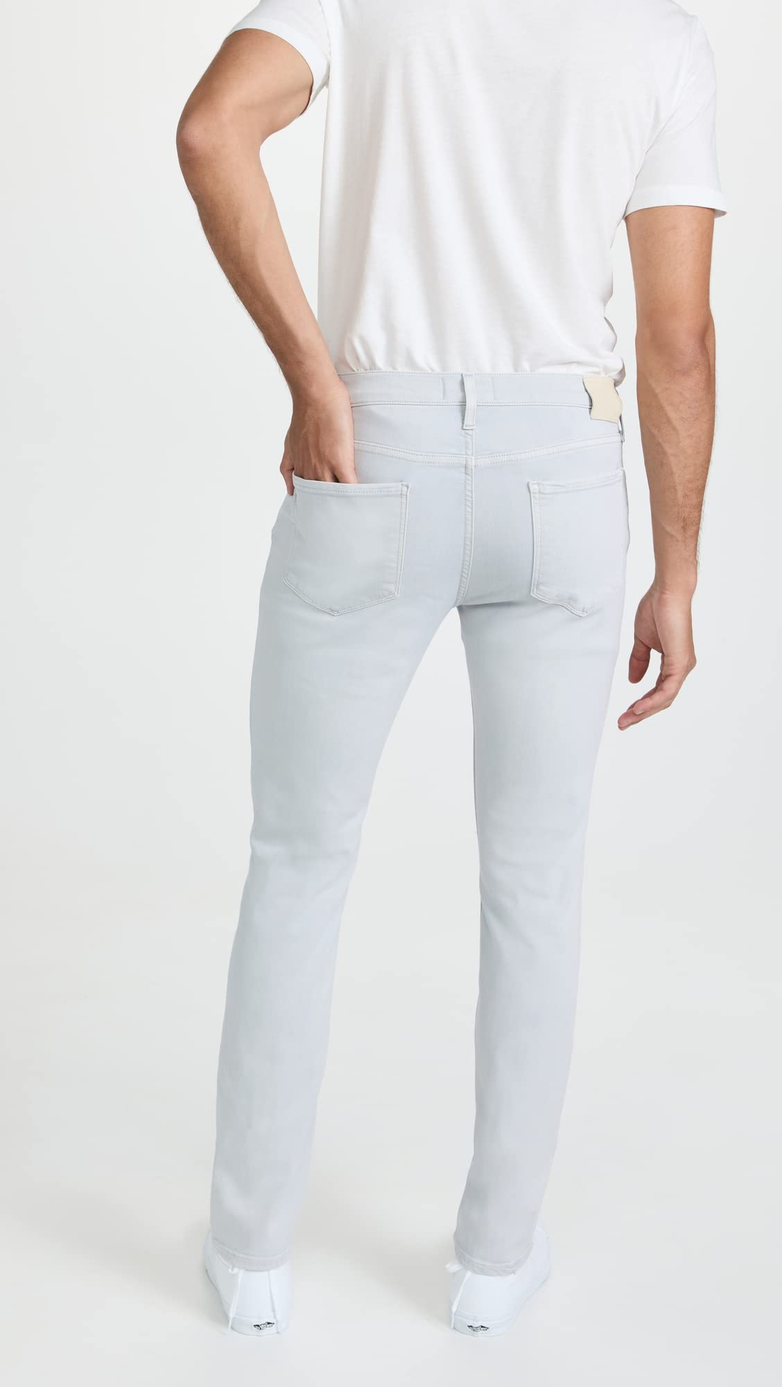PAIGE Men's Federal Vintage Fossil Rock Jeans, Vintage Fossil Rock, Blue, 40