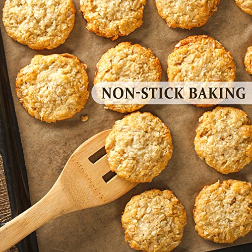 VITEVER Parchment Paper Sheets, Unbleached Parchment Baking Sheets, Precut Parchment Paper 12 x 16 IN, Non-Stick Parchment Paper for Baking Grilling Air Fryer Steaming Bread Cake Cookie - 50 Count