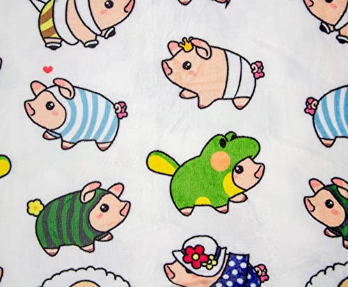 Monster Hunter Poogie Fleece Throw Blanket | Plush Soft Polyester Cover for Sofa and Bed, Cozy Home Decor Room Essentials | Fantasy Adventure Video Game Gifts for Adults, Teens | 45 x 60 Inches