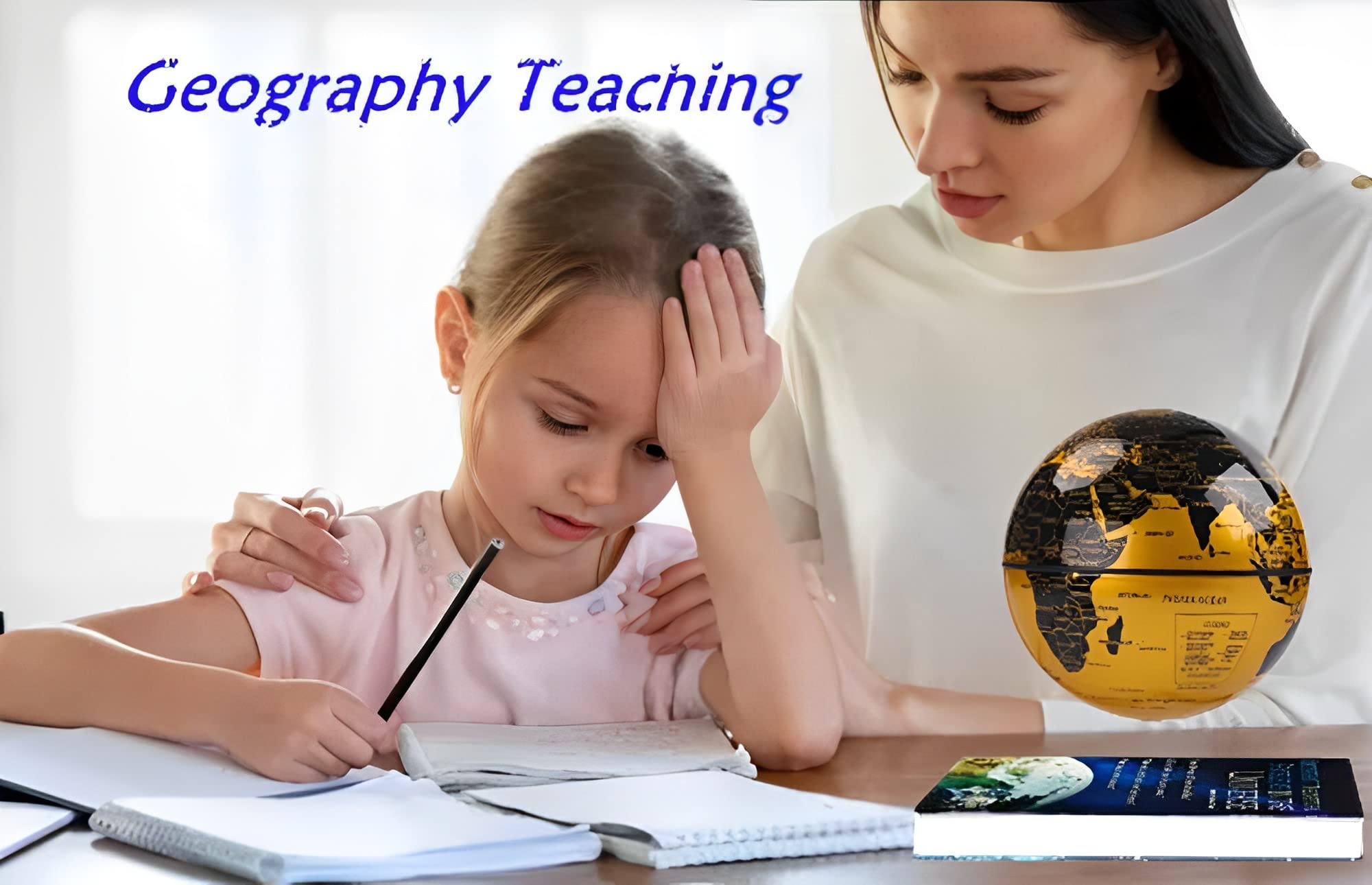 levitating globe,floating globe,cool stuff,360 degree rotation World Map Office Decor with LED Light Base,Gift for Men Father Boys,Spinning Globe Desk Levitating Decoration(gold)