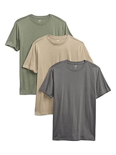 GAP Mens Everyday Short Sleeve T-Shirt T Shirt, Mesculen Green, X-Large US