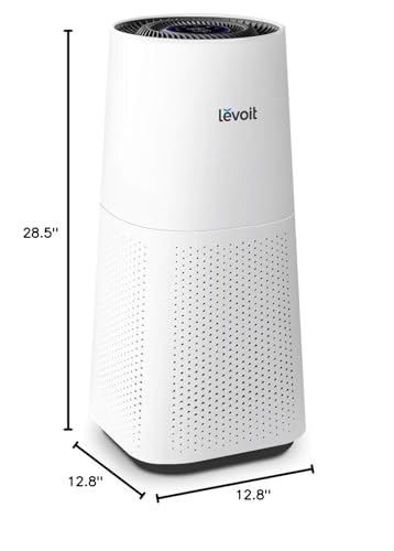 LEVOIT Air Purifiers for Home Large Room with HEPA Filter (LV-H134) and Air Quality Monitor (LV-H133)