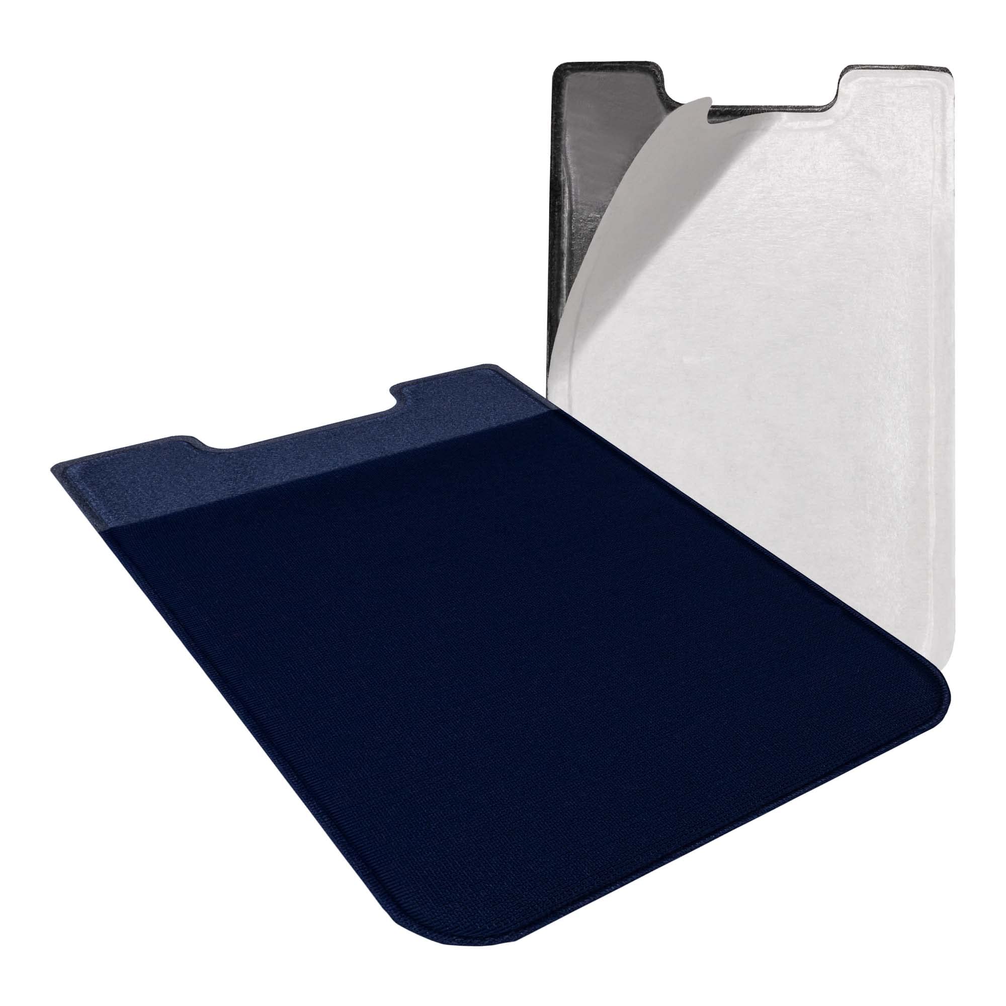 Elastic Phone Card Holder Pocket, Stick-On Wallet, Adhesive Credit Card Pouch, Compatible With iPhone And Samsung Galaxy β Navy Blue