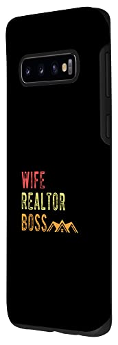 Galaxy S10 Wife Realtor Boss Real Estate Agent House Property Apartment Case