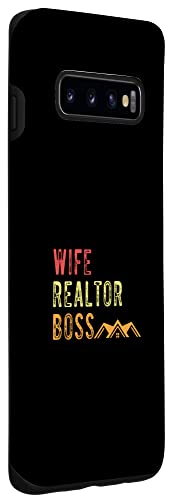 Galaxy S10 Wife Realtor Boss Real Estate Agent House Property Apartment Case