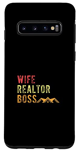 Galaxy S10 Wife Realtor Boss Real Estate Agent House Property Apartment Case