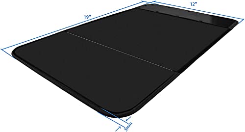 BOOSTEADY Non-Slip Gun Cleaning Mat for Glock, Thick Neoprene Magnetic Gun Mat, Pistol Cleaning Mat 20 x 12”