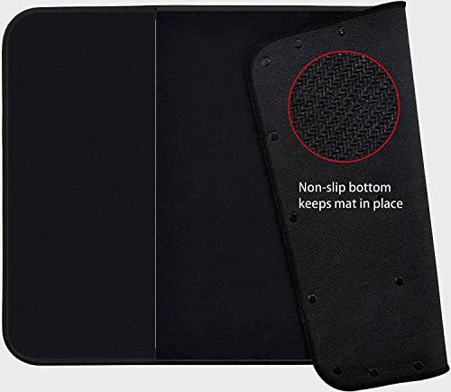 BOOSTEADY Non-Slip Gun Cleaning Mat for Glock, Thick Neoprene Magnetic Gun Mat, Pistol Cleaning Mat 20 x 12”