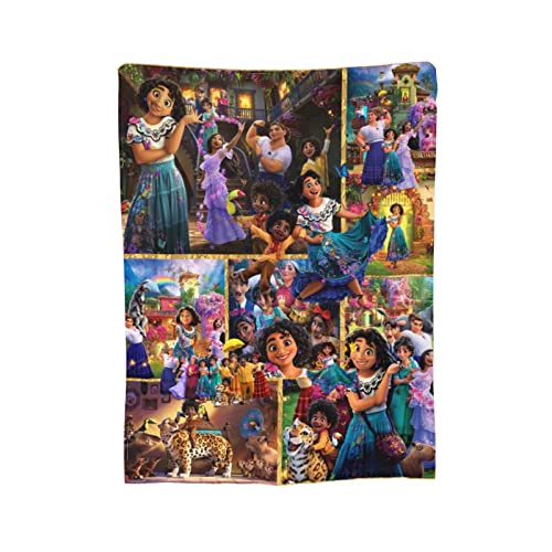 2pcs Cartoon Throw Blanket/Pillowcase Lightweight Plush Cozy Soft Air Conditioner Blankets 50"x40"