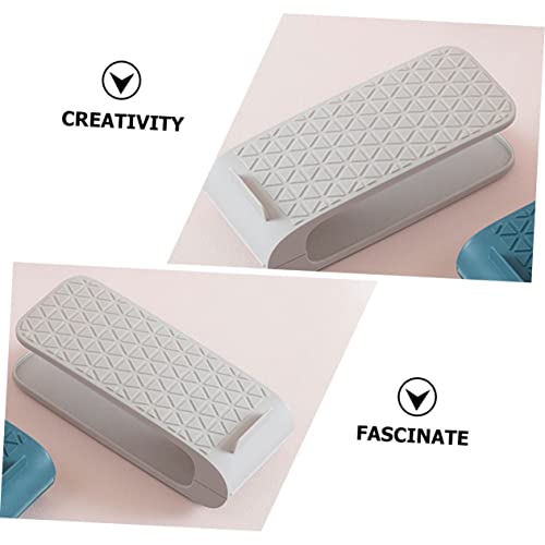 Zerodeko 6 pcs Slot Display Racks for Home Holder Use Adjustable Slots Storage Slipper Shoes Organizers Organizer Rack Holders Organization Height Double Saver Space with High Sneaker Shop