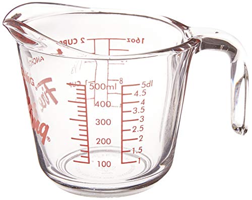 Anchor Hocking Fire-king 16 Oz Glass Measuring Cup