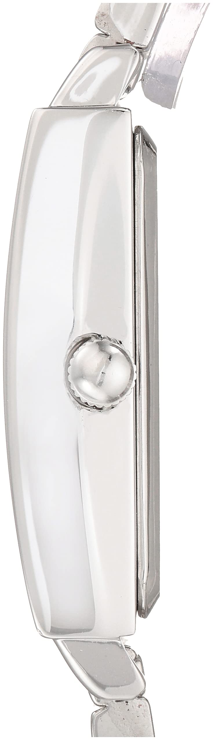 Anne Klein Women's Japanese Quartz Dress Watch with Metal Strap, Silver, 14 (Model: AK/3763SVSV)