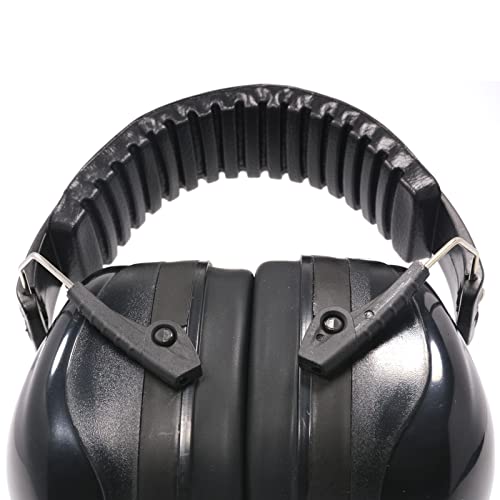 SYSKANT 36dB Ear Muffs For Noise Reduction Hearing Protection for Shooting Working Safety Earmuffs Defenders (Black)