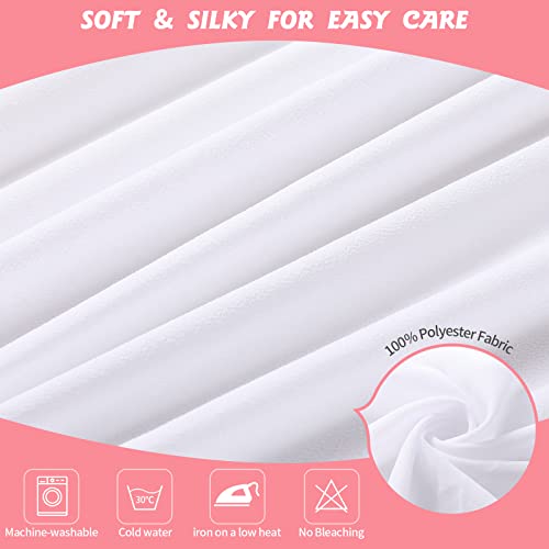 SOJOCK Artificial Wedding Arch Flowers Kit, 2 Pcs Floral Arrangement, 1 Pcs Fabric Drap, for Wedding Ceremony Bouquets and Reception Backdrop Decoration,DIY Garden Craft Art Decoration
