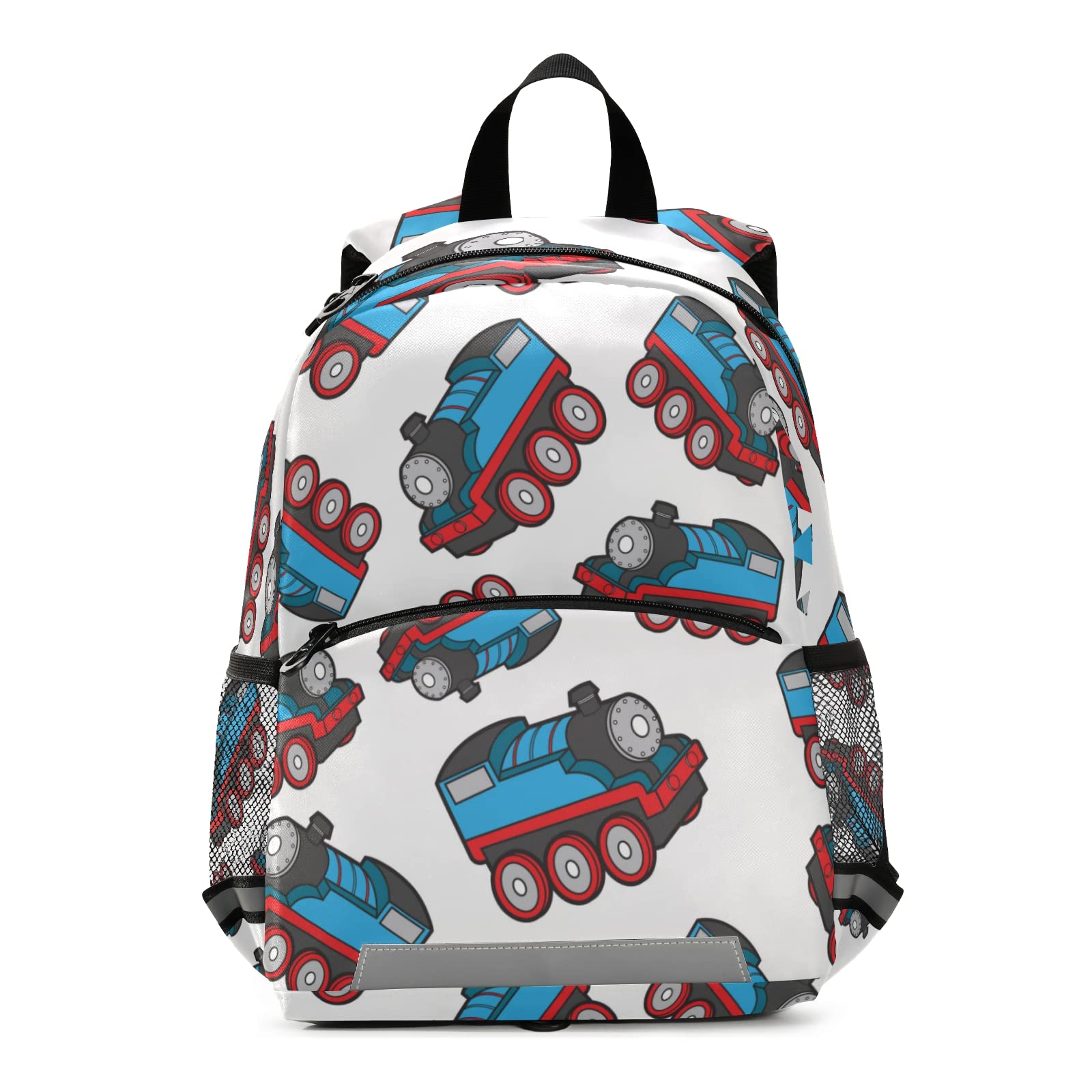 Glaphy Cartoon Train Kids Backpack Toddler Backpacks for Daycare School, Girls Boys Preschool Bookbags Kindergarten School Backpack