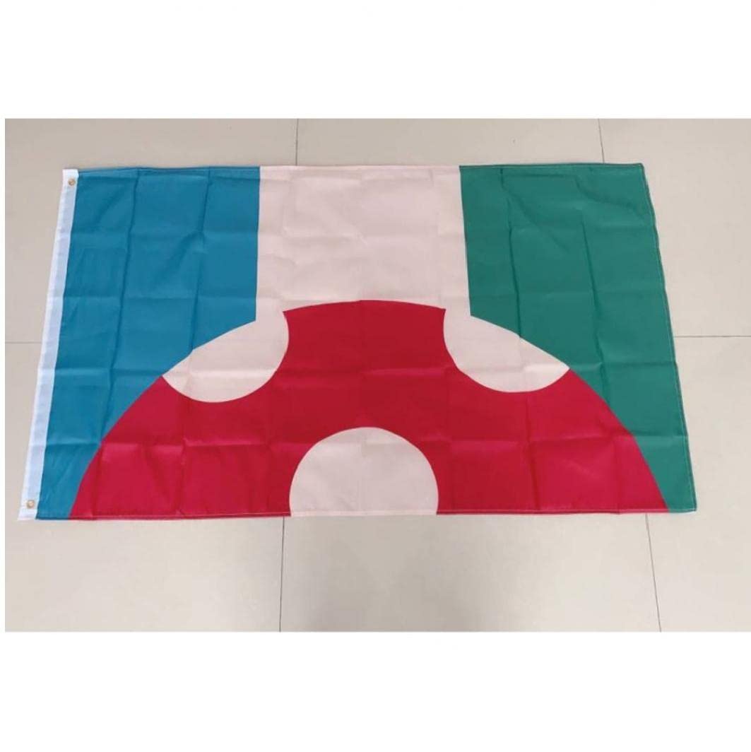 Froiny Flagnshow Kinokokingdom Dreamsmp Flag and Banners 60 * 90cm Ft Dream SMP Kinoko Kingdom Flags with Grommets White One Size