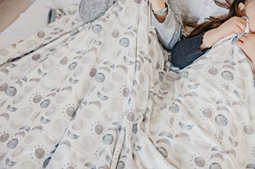 Copper Pearl Jumbo Premium Knit 3 Layer Stretchy Throw Blanket Eclipse