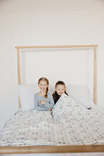 Copper Pearl Jumbo Premium Knit 3 Layer Stretchy Throw Blanket Eclipse