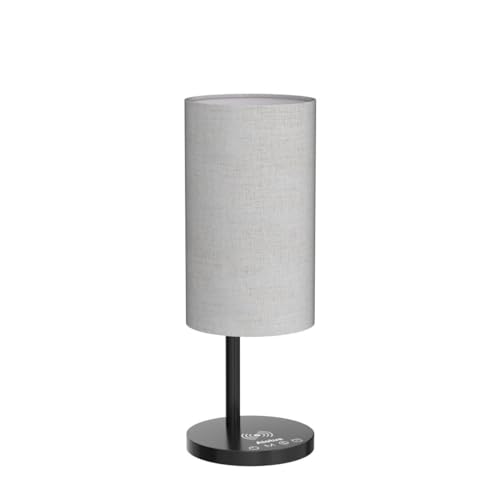 ALOTUS Multifunctional Table Lamp with 10W Fast Wireless Charger, USB Port, 5 Brightness,5 Lighting Mode,40/60 Min Auto Timer, Nightstand Bedside Lamp for Bedroom (LED Bulb Included)…
