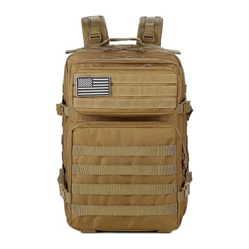 JupiterGear Tactical Military 45L MOLLE Rucksack Backpack for Backpacking Hiking Camping Trekking Hunting