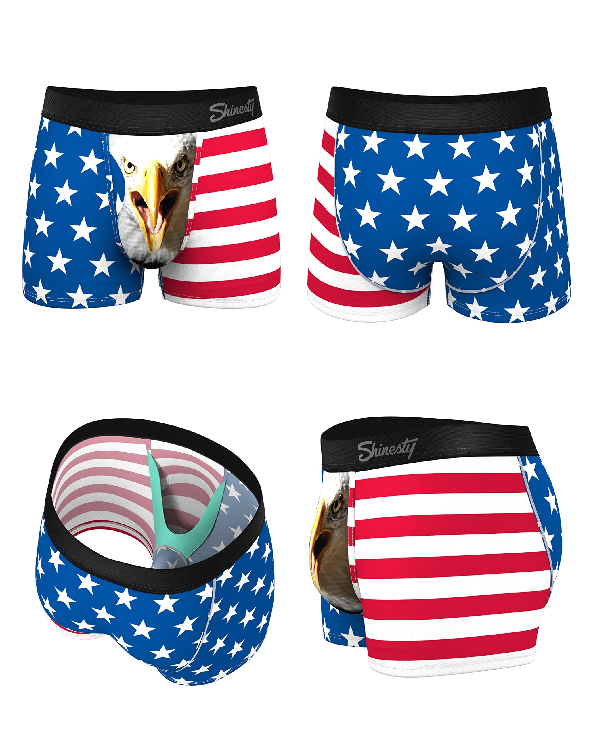 Shinesty Hammock Support Pouch Underwear | Mens Trunks Underwear | US Medium American Eagle