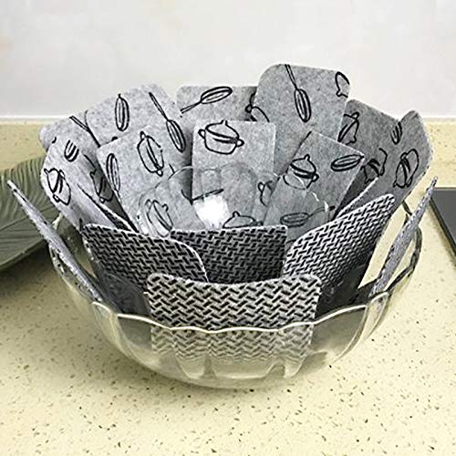 3Pcs Pot and Pan Protectors,3 Different Size Anti-Slip Pan Protectors for Stacking ,Use for Storing Pots, Pans, Frying Pans, Bowls or Other Cooking Utensils(11" × 11"/14" × 14"/15" × 15")