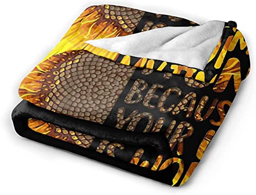 I Became A CNA Because Your Life is Worth Bed Blankets Soft Throw Blanket for Women Men Kid Lightweight Fleece Blanket for Couch