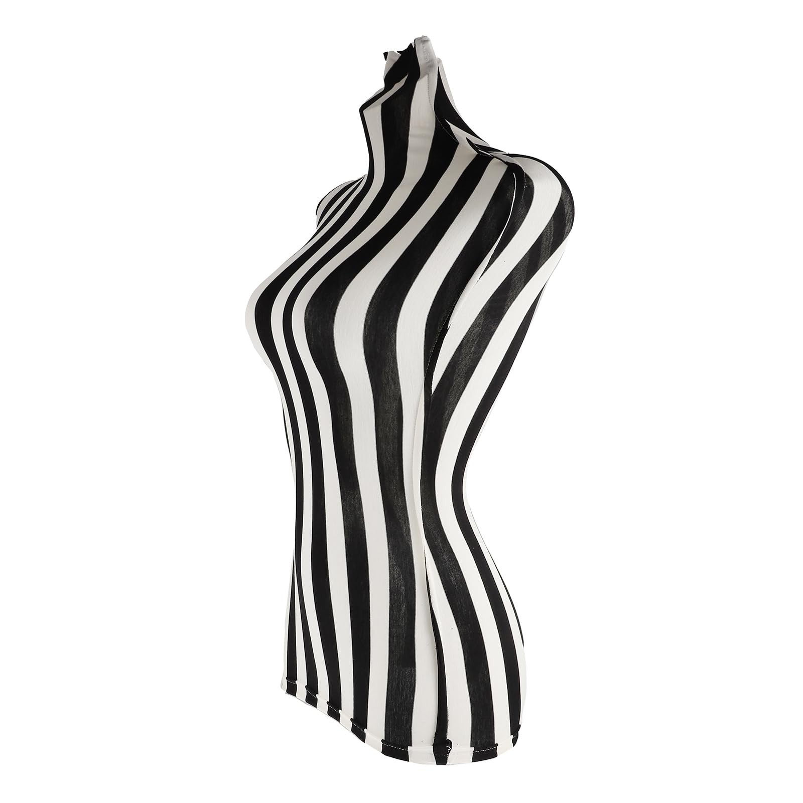 POPETPOP Manikin Body Mannequin Dress Form, Female Model Mannequin Torso Display Mannequin Body Fabric Cover Cloth Accessories for Upper Body Dress Form Mannequin Torso