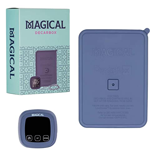 Magical Butter Machine Decarboxylator Silicone Decarboxylation Decarbox Kit with Digital Thermometer