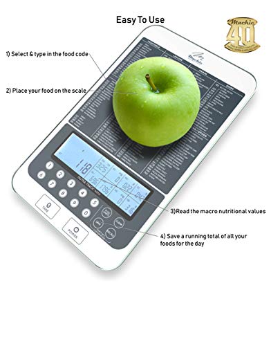 NUTRA TRACK Food and Nutrition Scale, an American Co. You CAN FIND Cheaper BUT You Cant FIND Better, Features: Our Proprietary USDA Nutritional Calculator, Supported and Designed in Seattle WA.