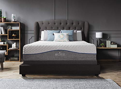 Mattress America 12 Inch Revive Gel Memory Foam Mattress Full Comfort | Advanced Gel Technology to Maintain Body Temperature | CertiPUR-US Certified | King…