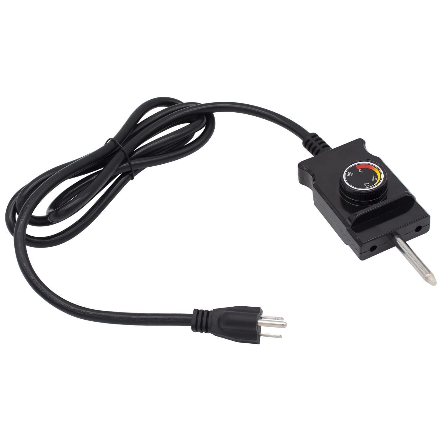 Adjustable Controller Thermostat Probe Cord for Masterbuilt MB20070210/MB25075517 Analog Electric Smokers, Fits Most of Outdoor Cooking Electric Smokers and Grills Heating Element