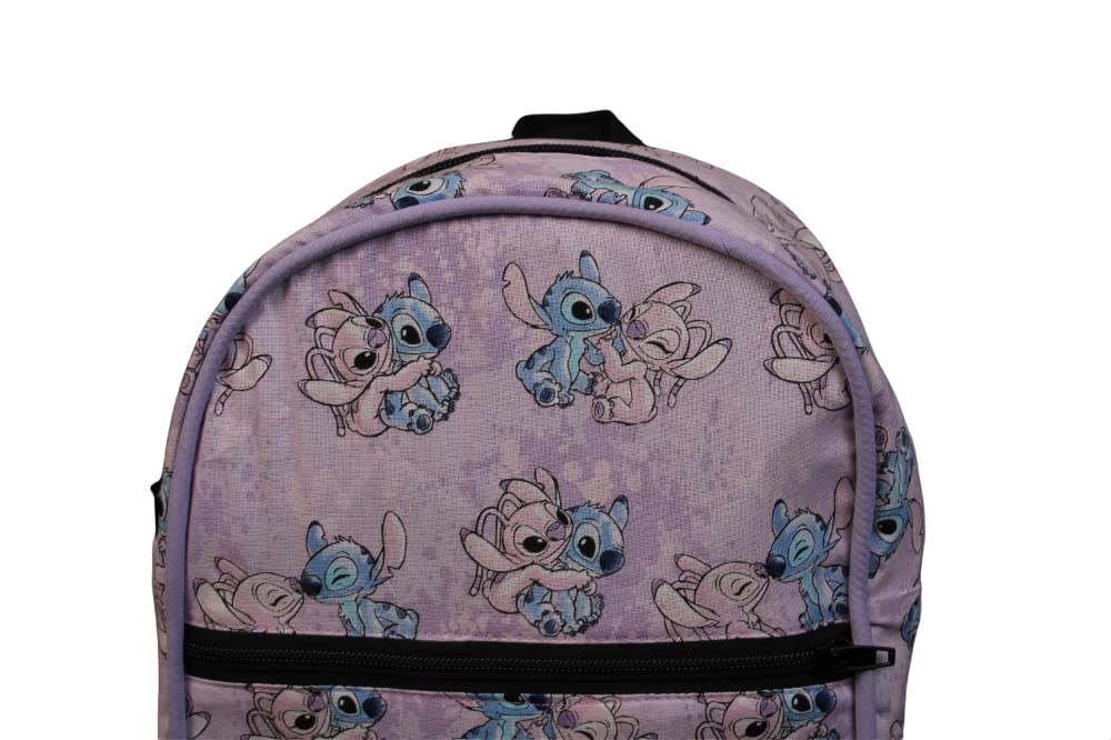 Stitch and Angel Mini Backpack. Stitch and Angel Travel Mini Backpack. Mini Backpack. Travel Bag