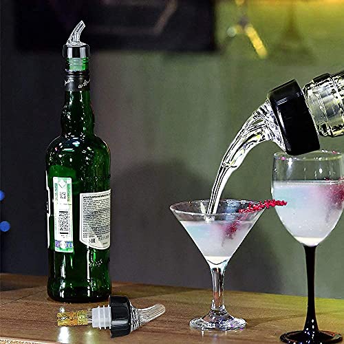 Measured Liquor Bottle Pourers 12Packs β 1oz/30ml Quick Shot Bottle spout Pourer Drinks, Wine Pourers Cocktail Dispenser Home Bar Tools