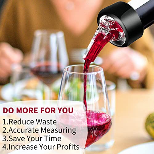Measured Liquor Bottle Pourers 12Packs β 1oz/30ml Quick Shot Bottle spout Pourer Drinks, Wine Pourers Cocktail Dispenser Home Bar Tools