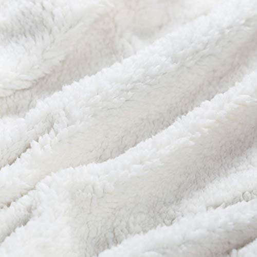 Virah Bella Quilted Sherpa Throw Blanket 50" x 60" Black Bear Plaid Lightweight Throw Quilt Great for Loungers & Extra Bedding - Beautiful Lodge-Themed Blanket