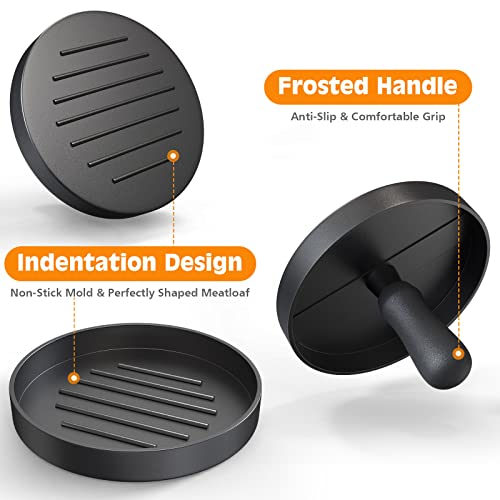 Naitesen Hamburger Press Patty Maker Burger Press Non-Stick Burger Smasher Cooking Gadgets for Kitchen Baking