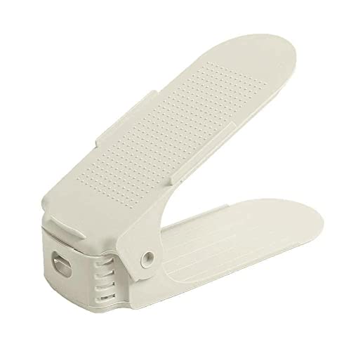 Adjustable Shoe Stacker 1 Pcs Shoe Slots Organizer Shoe Slots Space Saver Double Shoe Shoe Adjustable Durable Rack Deck