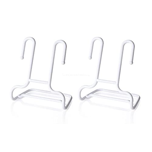 KNFUT Shoe Slots, 2PCS/Set Multi-Function Shoe Shelf Organizer Creative Shoes Drying Rack Stand Hanger Dropship (Color : Pink Color)