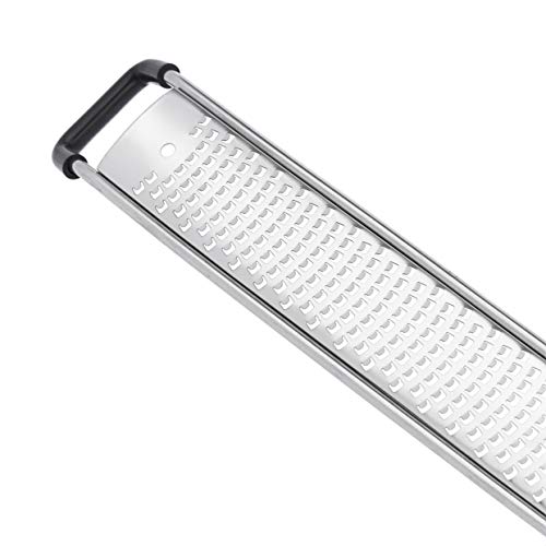 AmazonCommercial Stainless Steel Fine Grater & Zester, Narrow Blade
