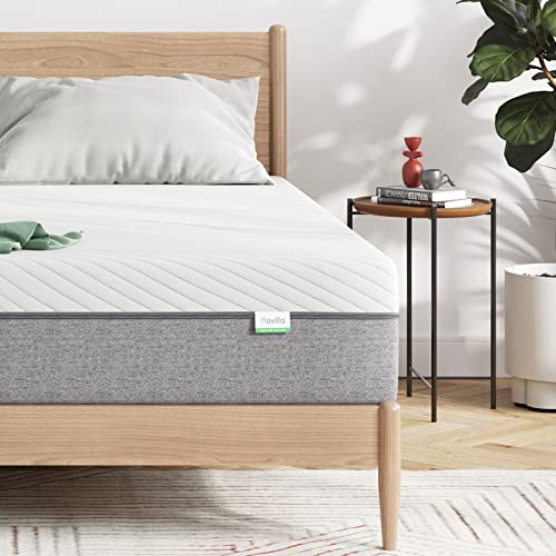 Novilla King Size Mattress, 12-Inch Gel Memory Foam Mattress for Good Sleep, Pressure Relieving, Matrress-in-a-Box, CertiPUR-US Certified, Medium Plush