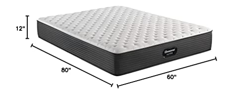 Beautyrest Silver BRS900 12” Extra Firm Queen Mattress, Cooling Technology, Supportive, CertiPUR-US, 100-Night Sleep Trial, 10-Year Limited Warranty