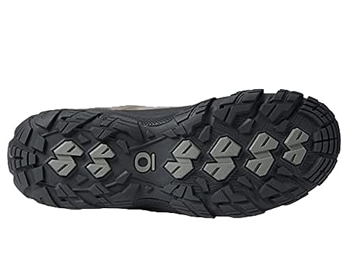 Oboz Men's Sawtooth X Low Hiking Shoes, Hazy Gray, 11