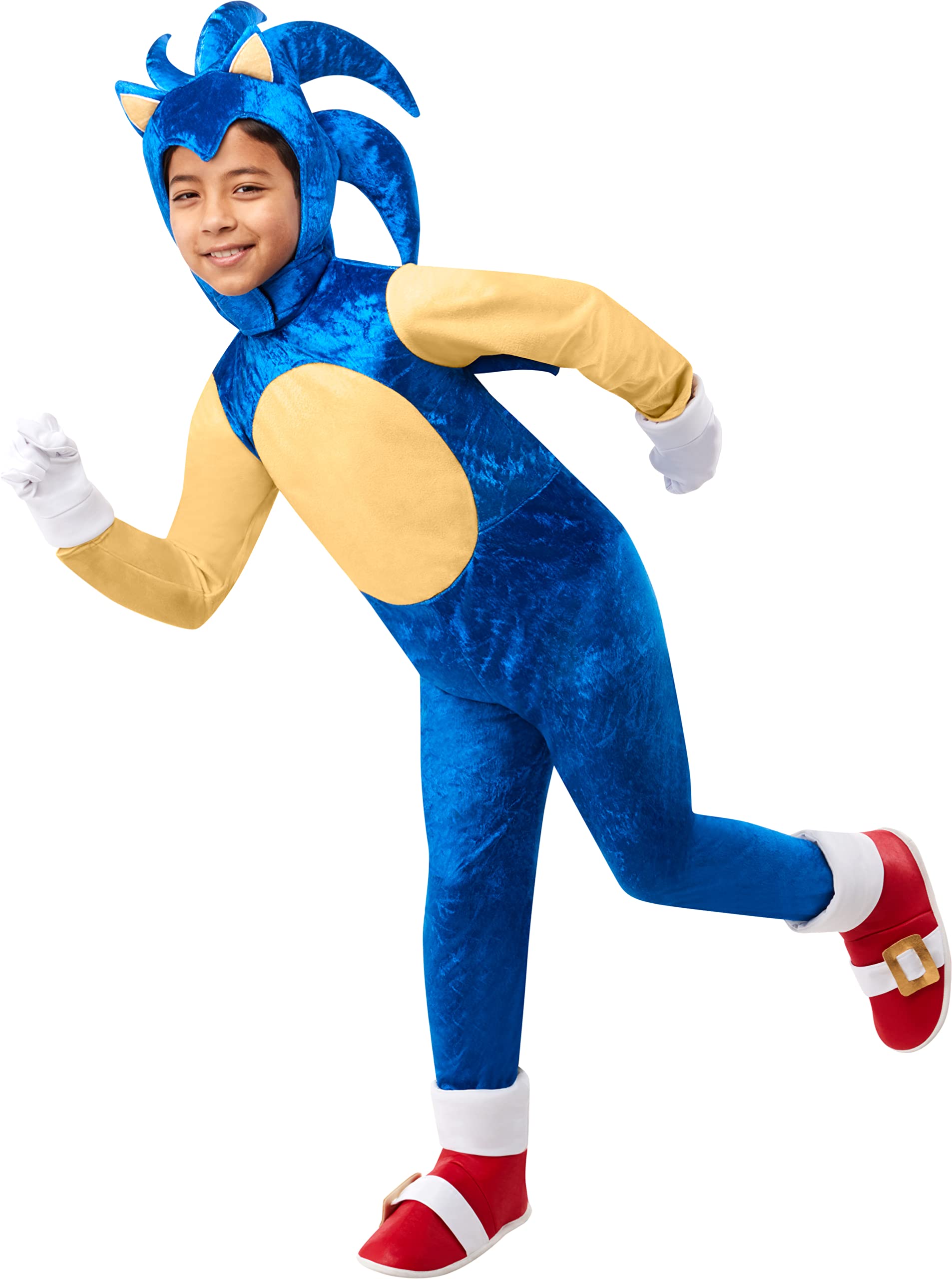 Rubies Child's Sonic Deluxe Costume for Themed Parties and Halloween, As Shown, Medium