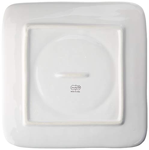 Mud Pie Lime and Salt Rimmer Margarita Set, Square, White