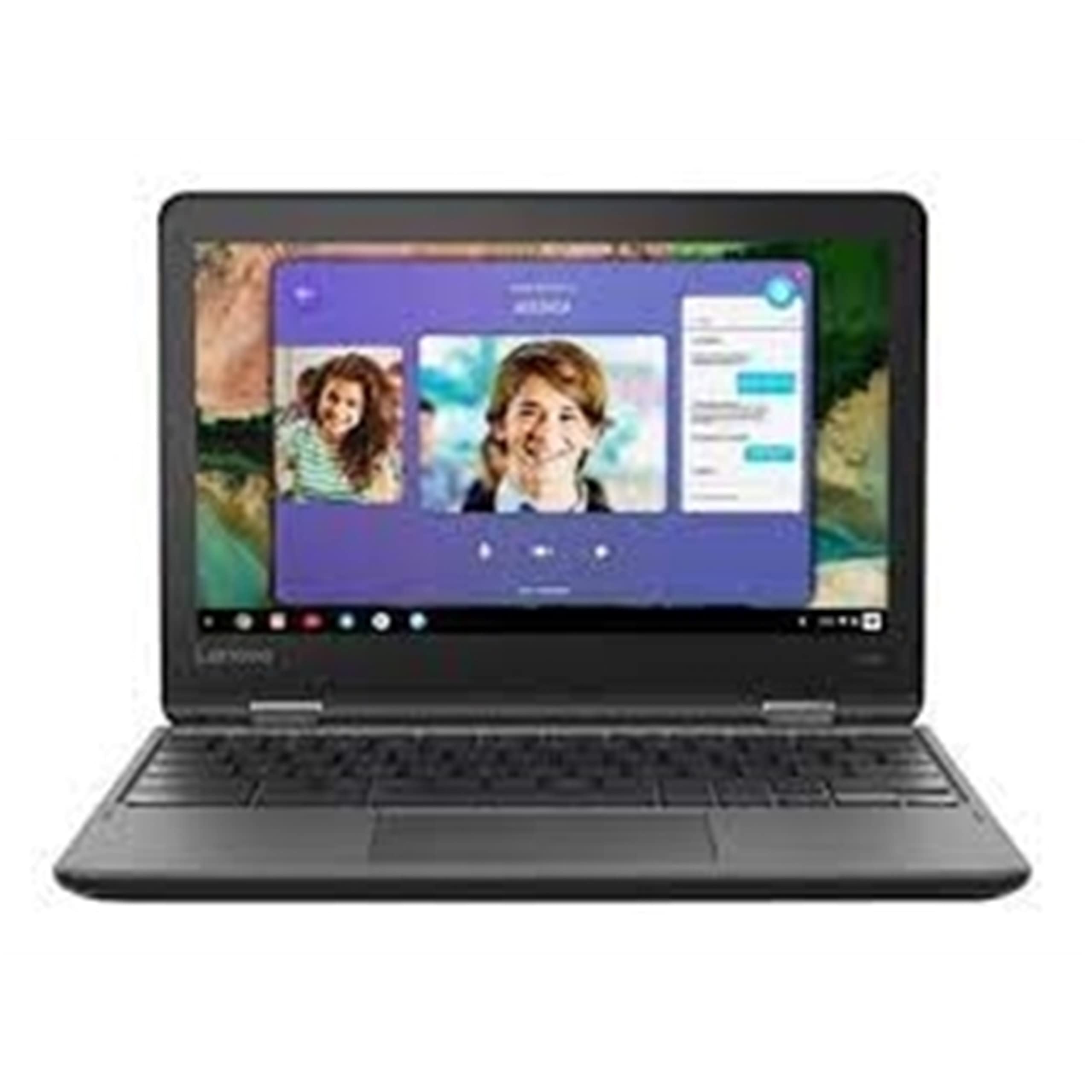 Lenovo Chromebook 300e 2nd Gen 11.6" Touch 4GB 32GB eMMC AMD A4-9120C 1.6GHz ChromeOS, Black (Renewe