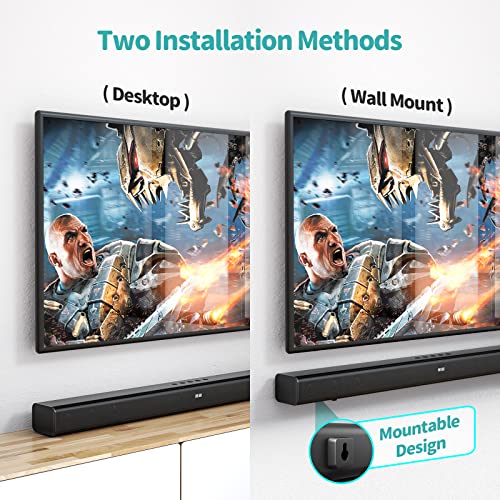 Desobry 16 inch Sound Bar for Smart TV (31.5 inch)